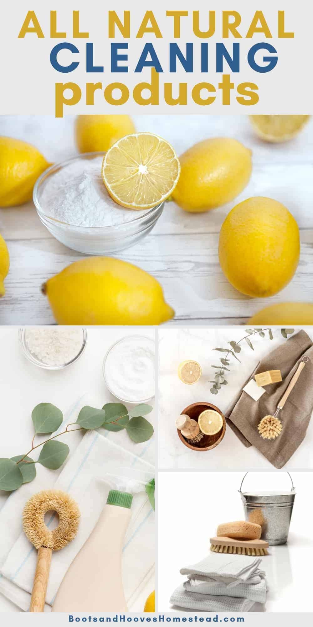 Getting Started with Natural Cleaning Products - Boots & Hooves Homestead