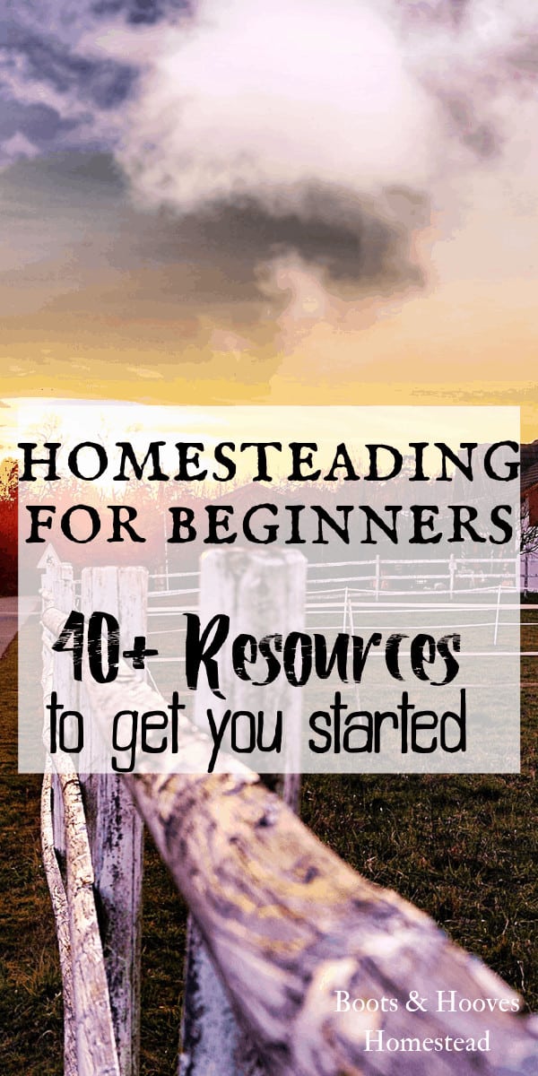 Homesteading for Beginners: Tips & Resources to Get Started - Boots ...