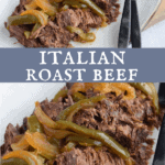 Slow Cooker Italian Roast Beef - Boots & Hooves Homestead