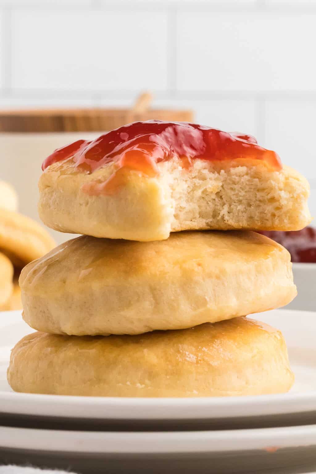 Easy Honey Butter Scones - Boots & Hooves Homestead