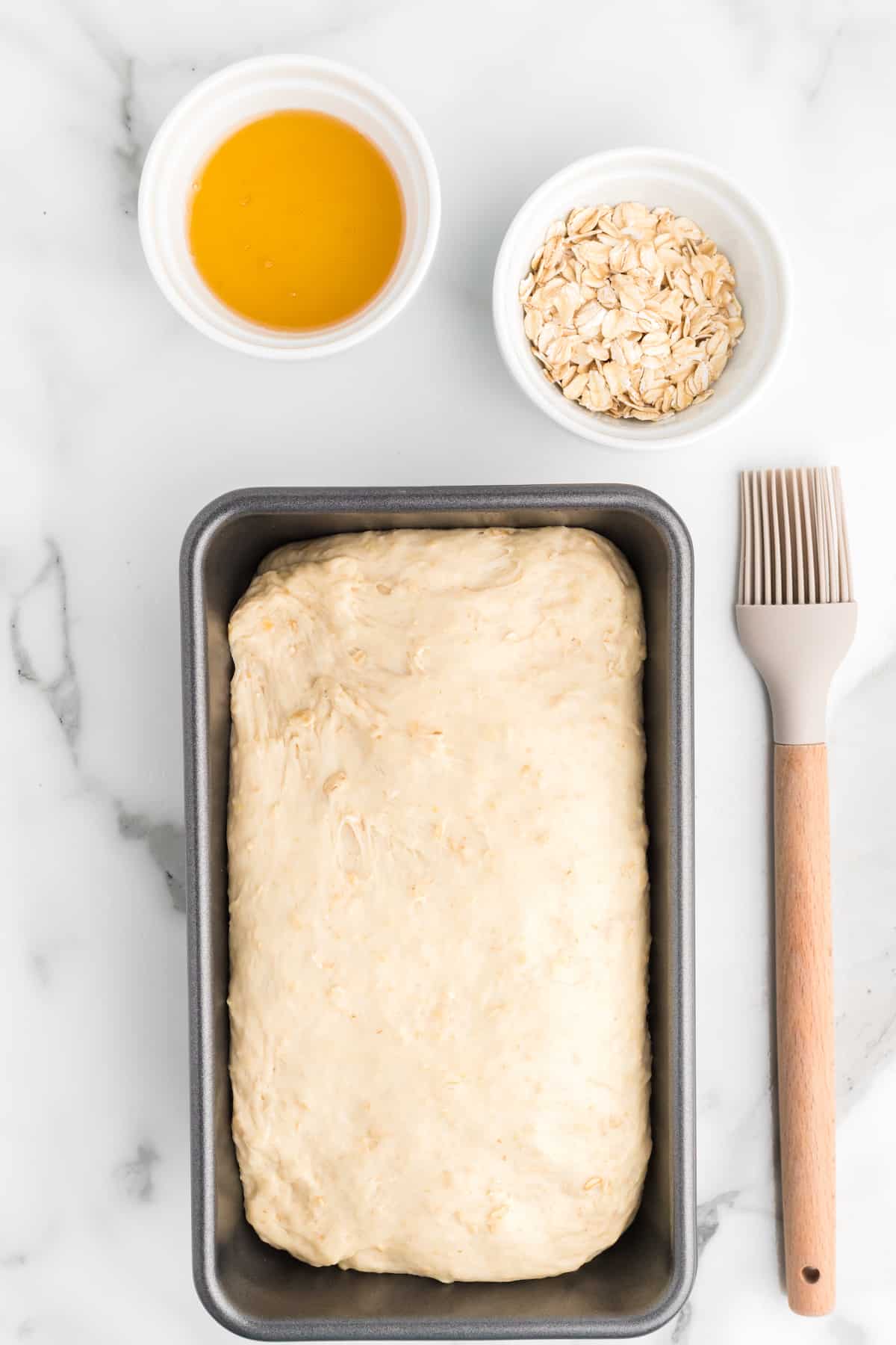 Honey Oat Bread (delicious + easy sandwich loaf) - Boots & Hooves Homestead
