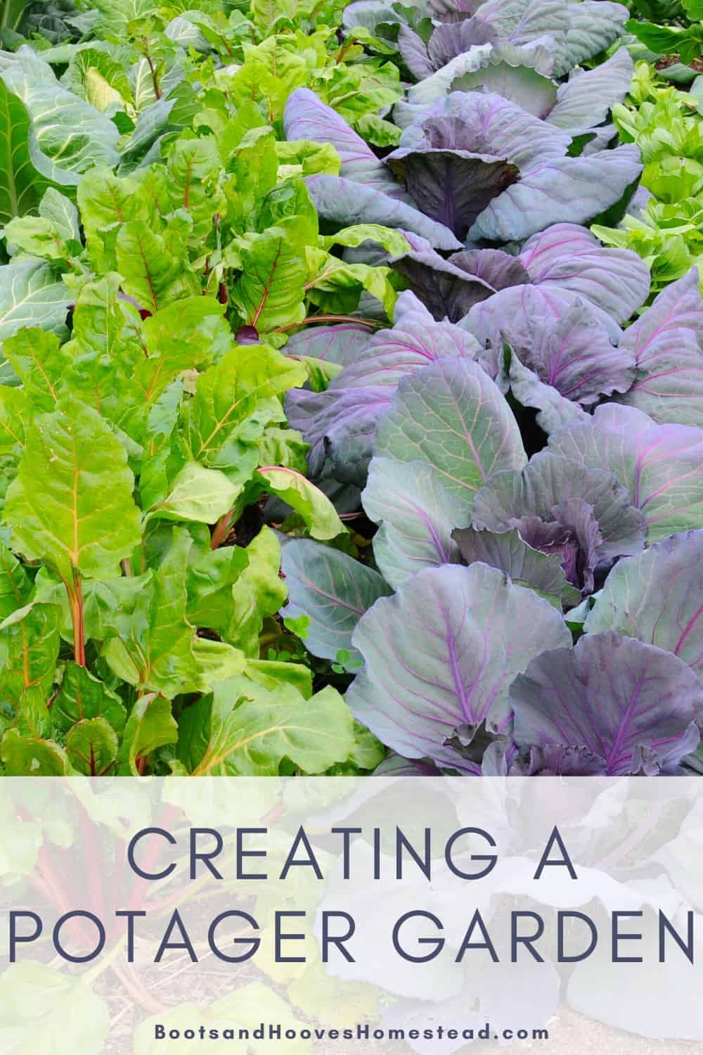 How to Create a Potager Garden - Boots & Hooves Homestead