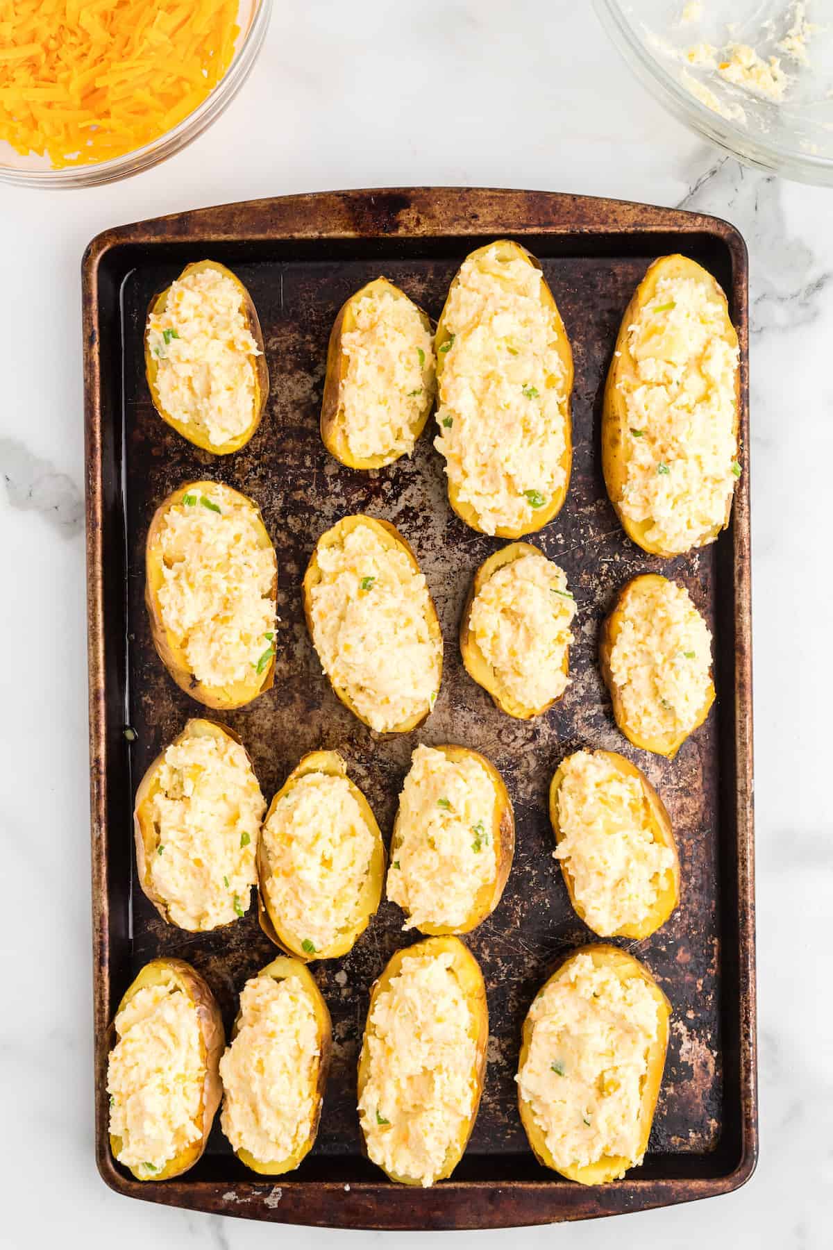 Traeger Baked Potatoes (two ways!) - Boots & Hooves Homestead