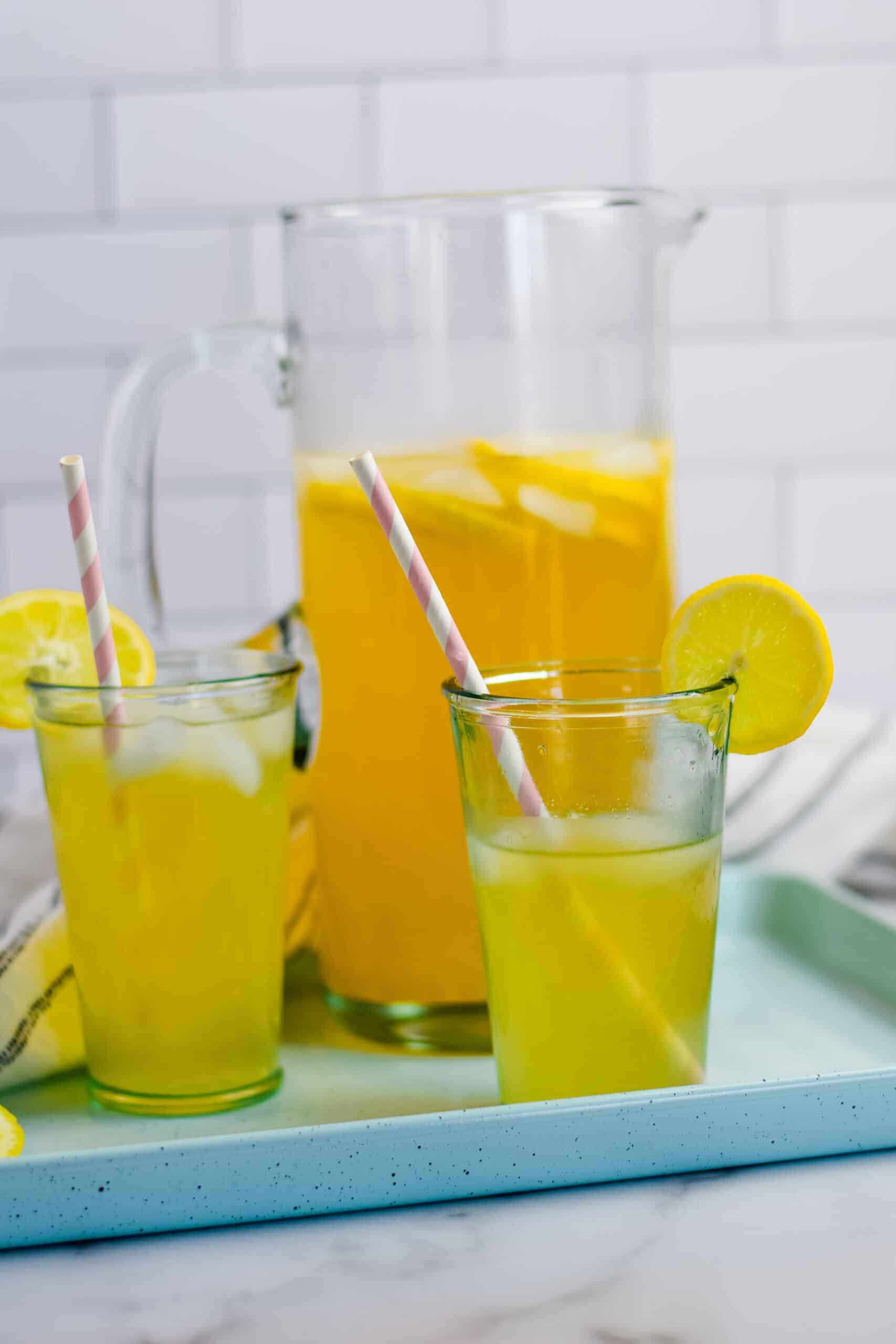 Healthy Lemonade Recipe - Boots & Hooves Homestead