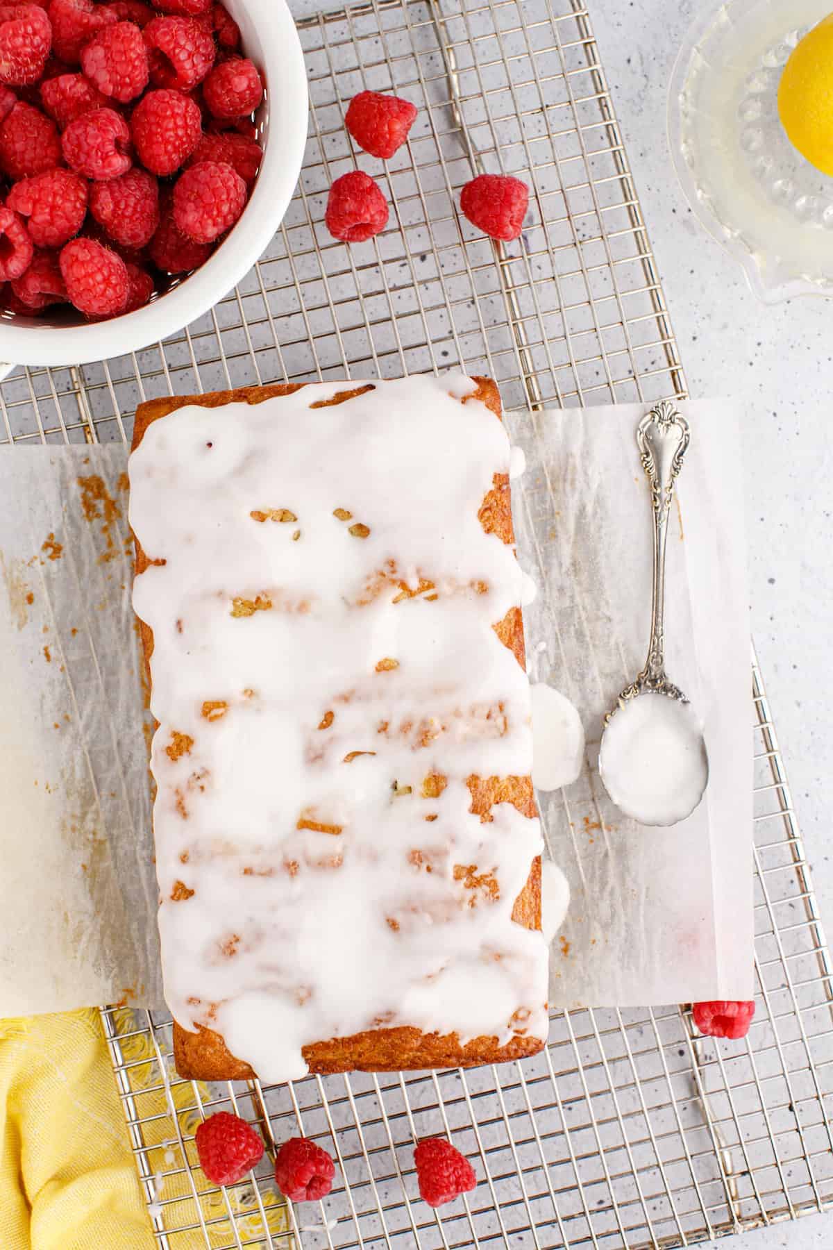 Lemon Raspberry Bread - Boots & Hooves Homestead