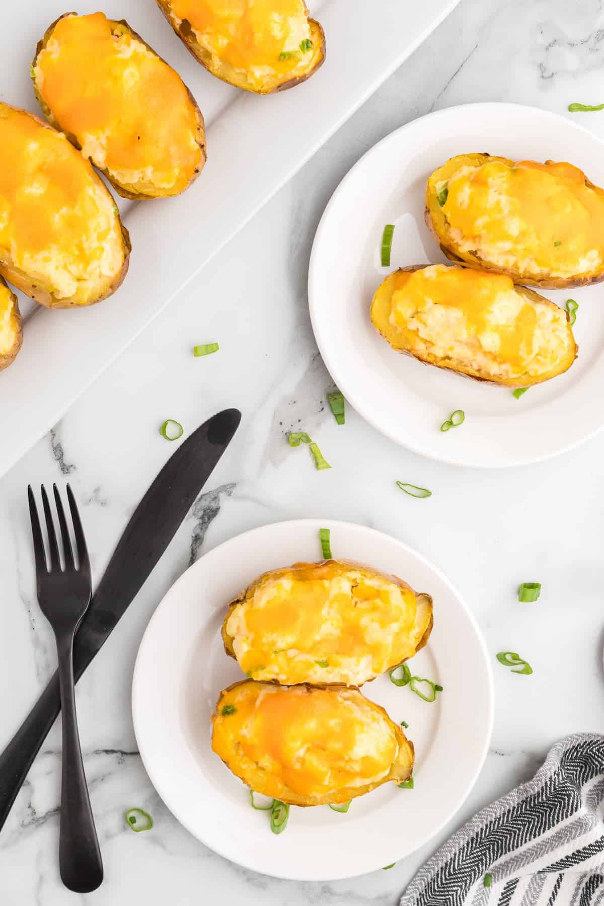 Traeger Baked Potatoes (two ways!) - Boots & Hooves Homestead