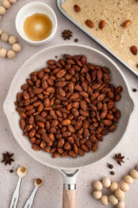 Holiday Maple Spiced Almonds - Boots & Hooves Homestead