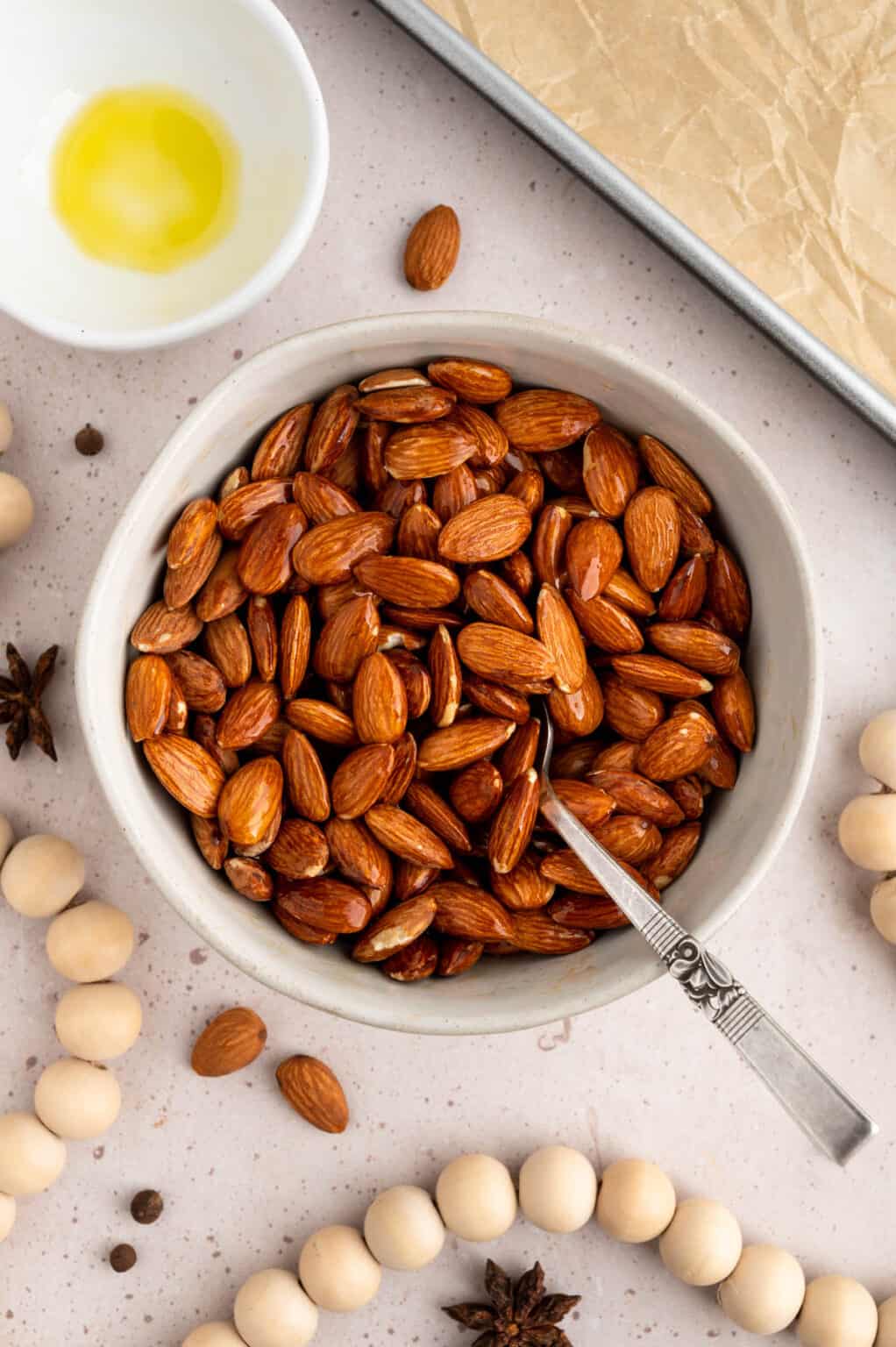 Holiday Maple Spiced Almonds - Boots & Hooves Homestead