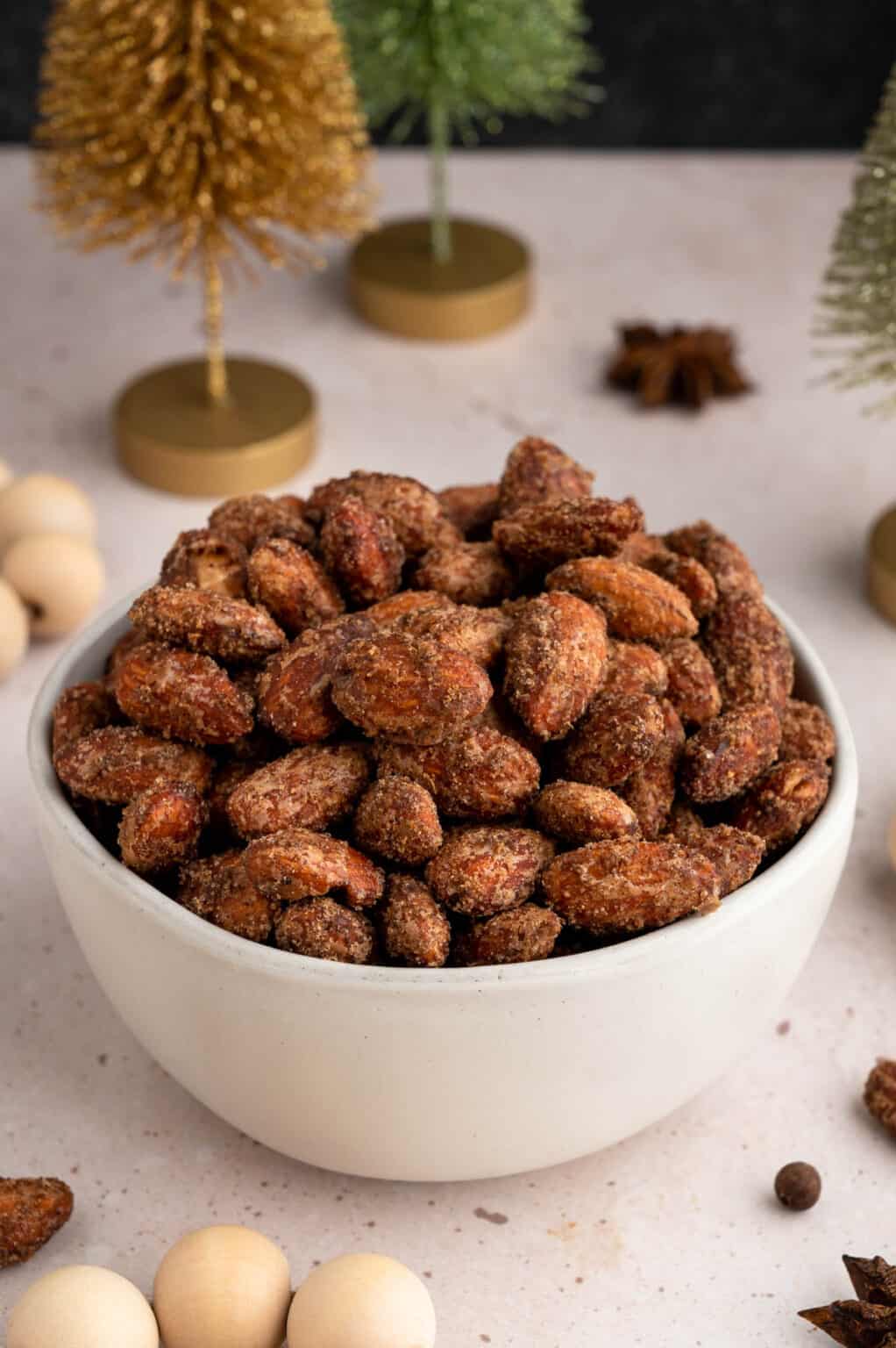 Holiday Maple Spiced Almonds - Boots & Hooves Homestead