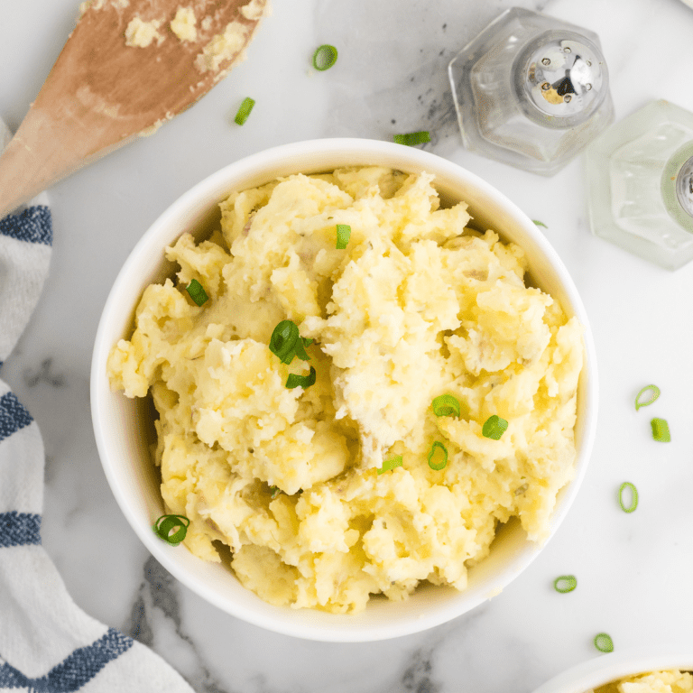 Boursin Mashed Potatoes - Boots & Hooves Homestead