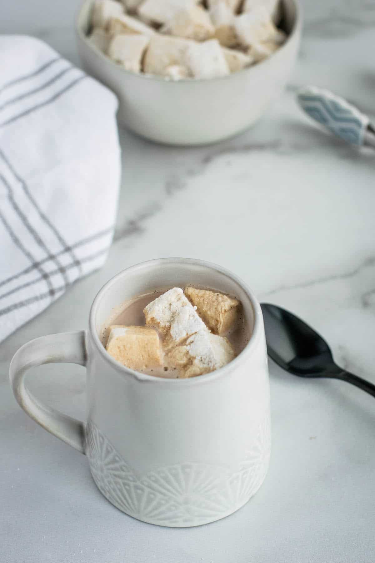 Healthy Marshmallows (sweetened with honey) - Boots & Hooves Homestead