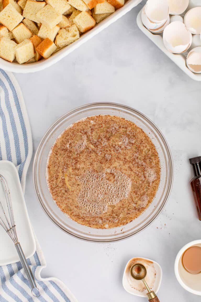 Delicious Make Ahead French Toast Casserole Recipe - Boots & Hooves ...