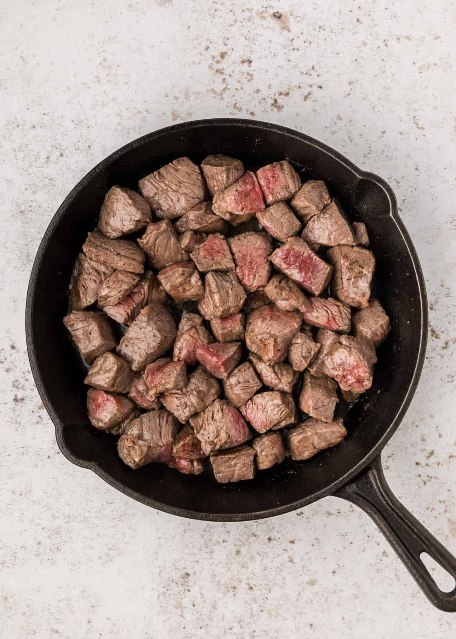 Garlic Butter Steak Bites (in under 30 minutes) - Boots & Hooves Homestead